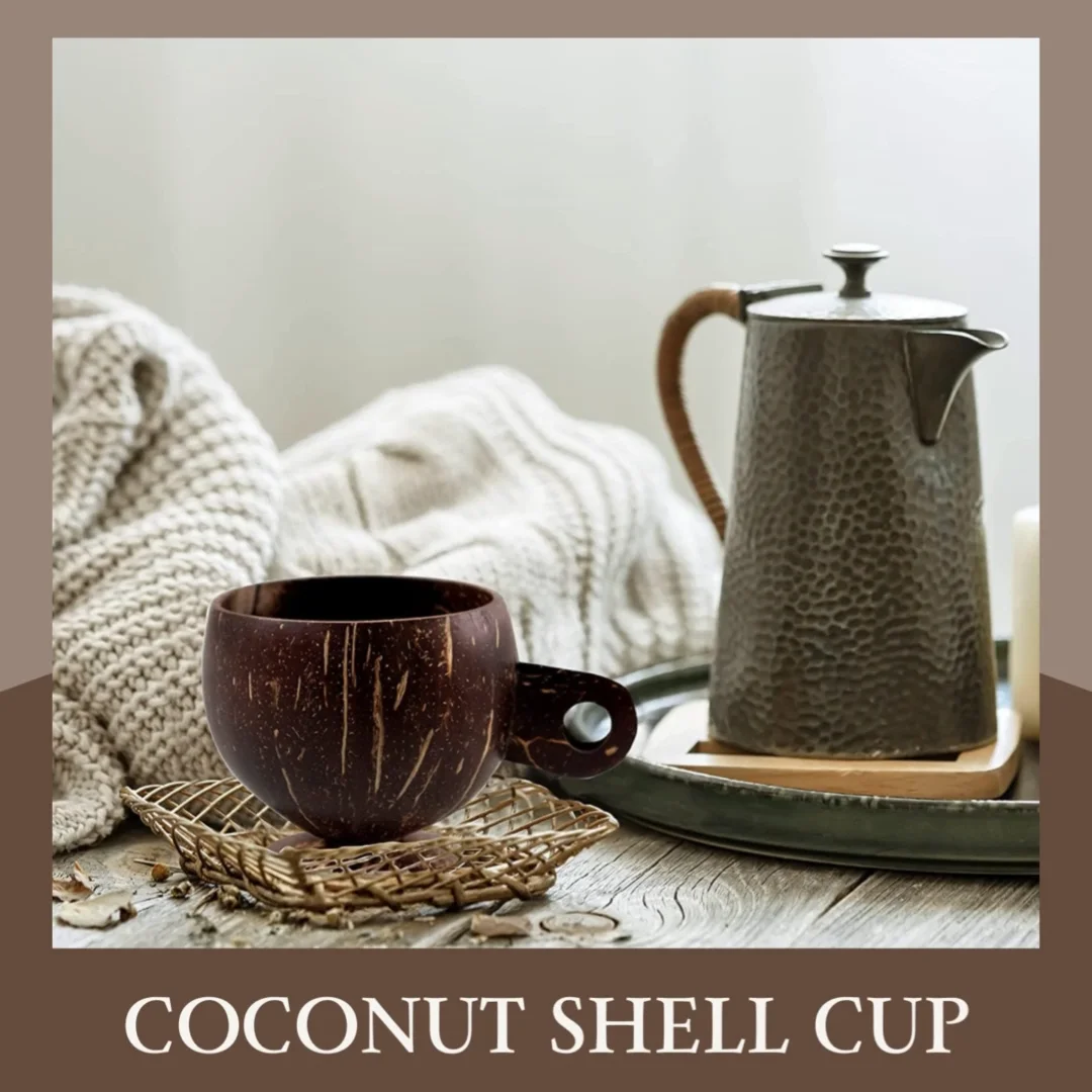 Natural Biodegradable Eco Friendly Coconut Shell Cups - Buy Cup Coconut ...