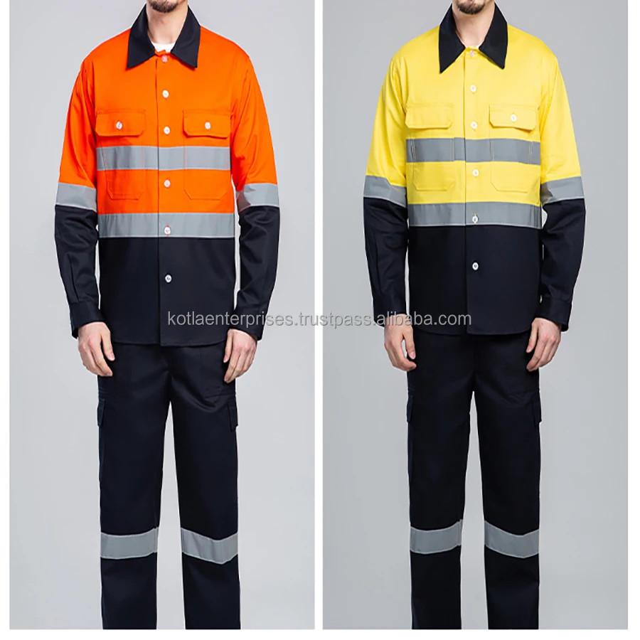 Reflective Electrician Workwear Safety Suit Work Wear Clothes Security ...