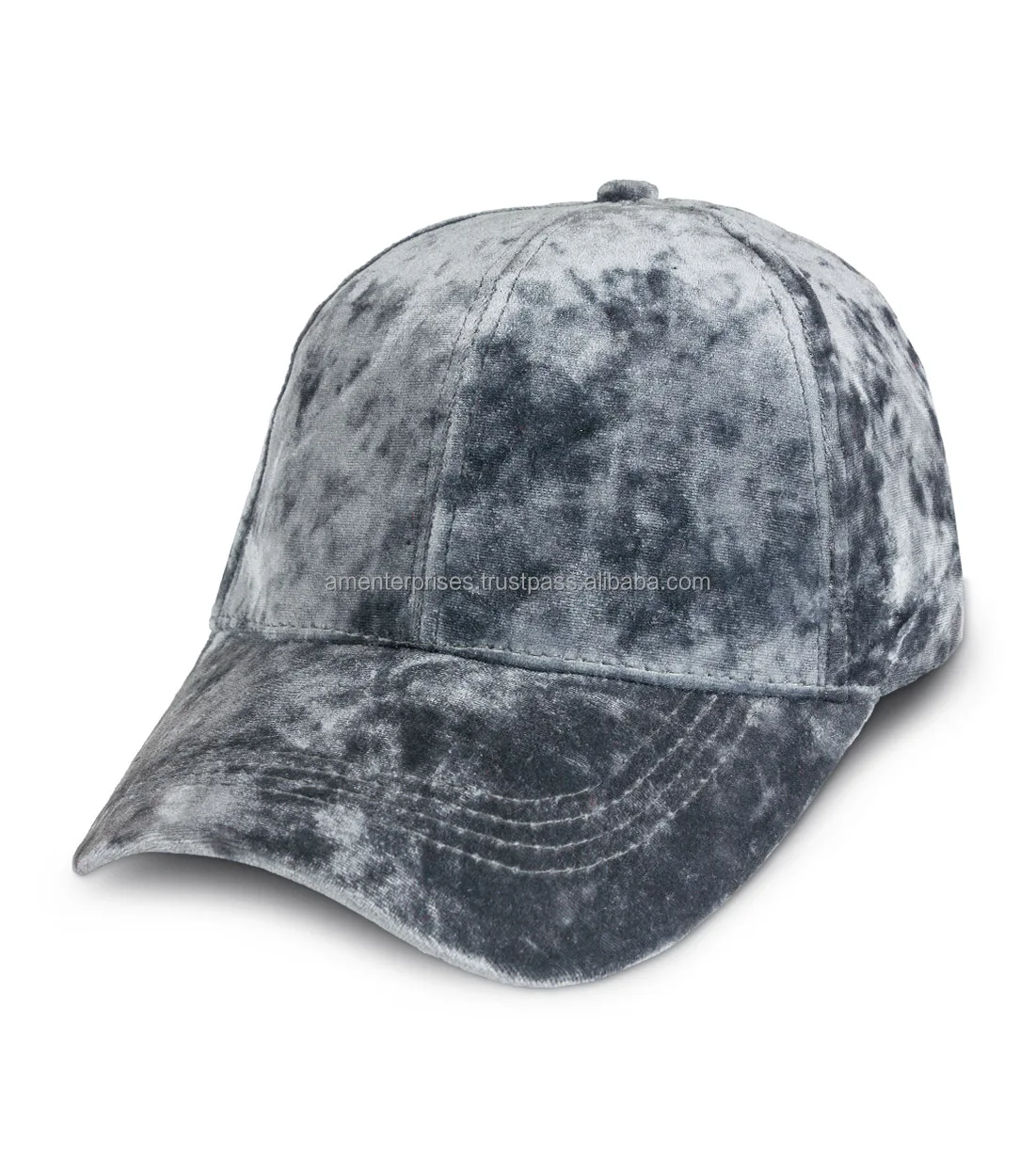 New Design 2024 Men Acid Wash New Velour Head Cap Custom Sports Wear ...
