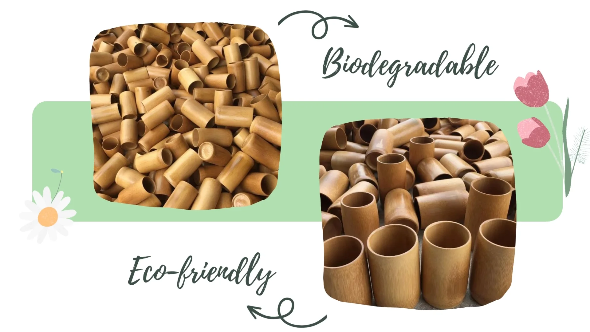 Hot Sale And Hot Trending 2023 Bamboo Cup Tea/ Bamboo Cup Set With ...