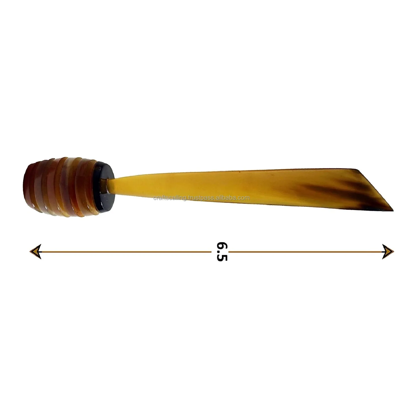 Wholesale Wooden Honey Dipper Stick Solid Wood Honey Stick Coffee Milk Tea Jam Honey Dipper From
