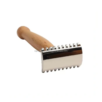 Custom Double Edge Safety Razor Heavy Handle Private Label Single Blade ...