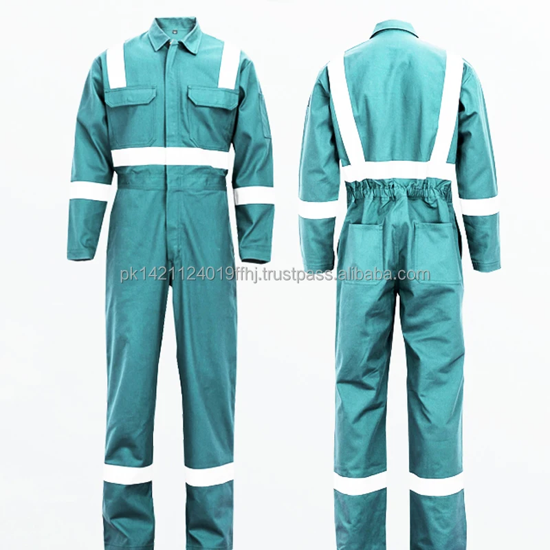 Reflective Mechanic Coverall Safety Clothing Work Wear Coverall ...