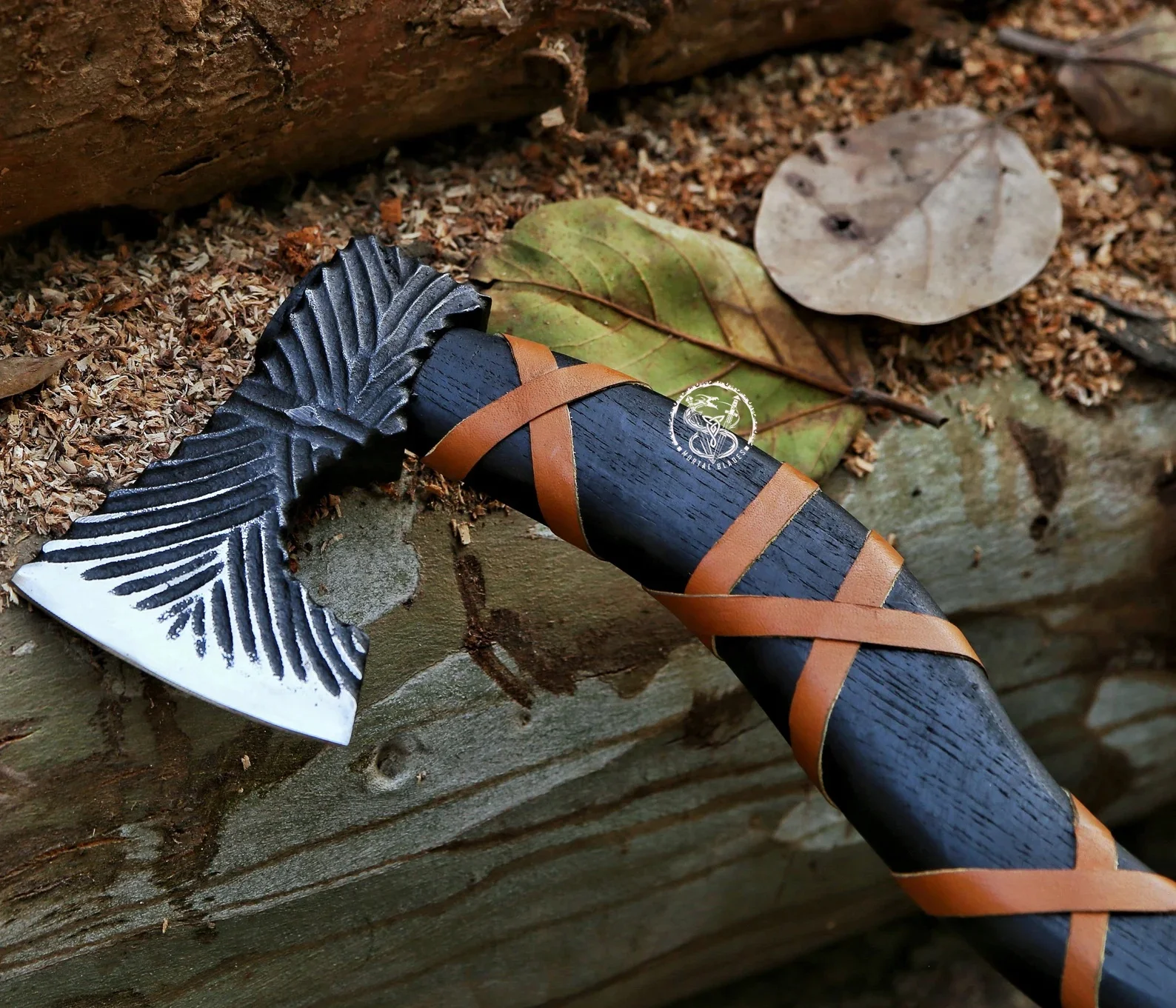 Wholesale Tomahawk Viking Raven Axe - Custom Hand Forged