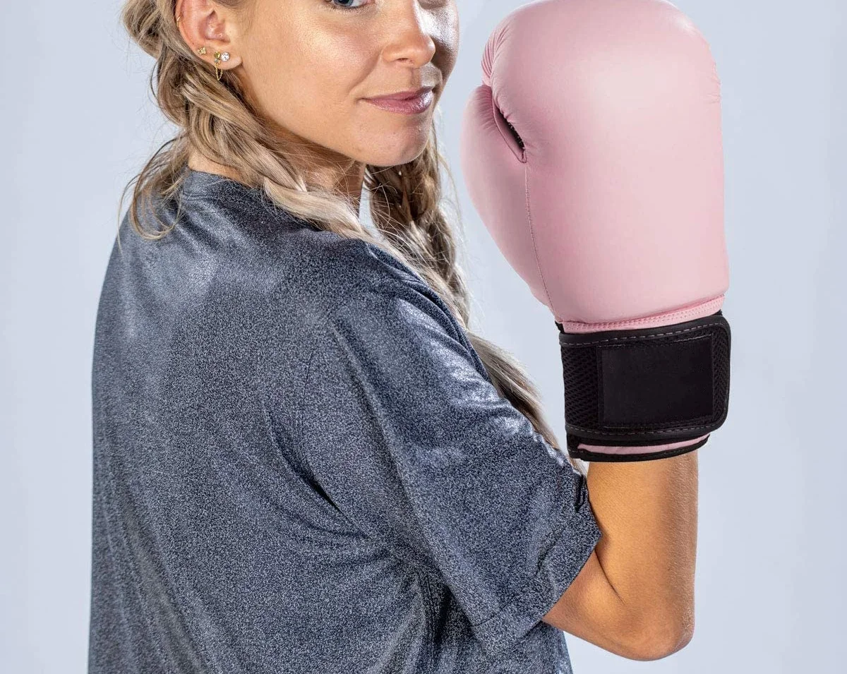 Boxing Gloves Mesh Ventilated Boxing Mitts with Attached Thumb for ...