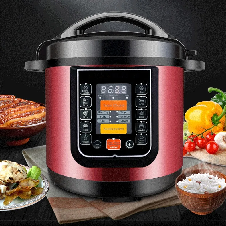 4l 5l 6l 8l Electric Pressure Cookers Aluminum Non Stick Coating Home ...