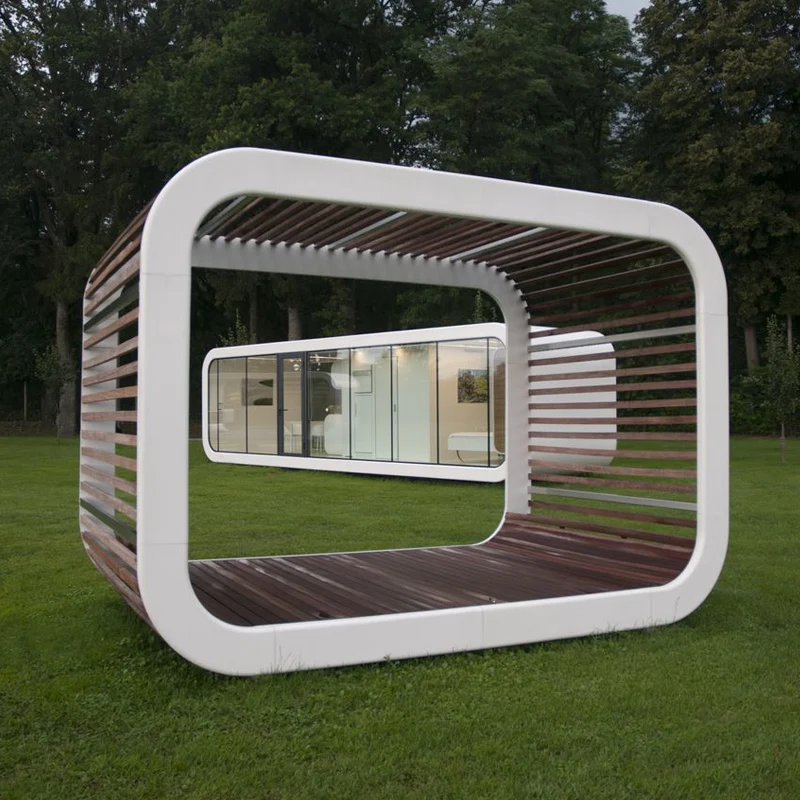 New Design Products Apple Office Pod Prefab House Tiny House Living ...