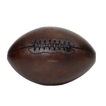 Vintage Leather American Football 1930 Retro Heritage Brown Leather ...