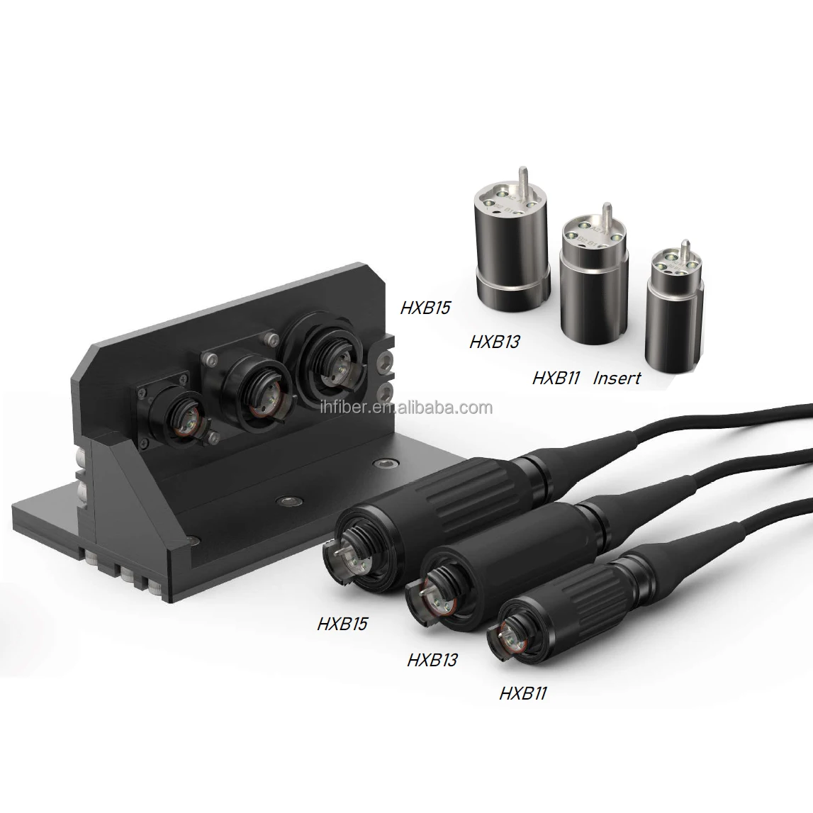 INSERT PART of BEAM FIBER CONNECTOR - 2/4 Channel Compatible