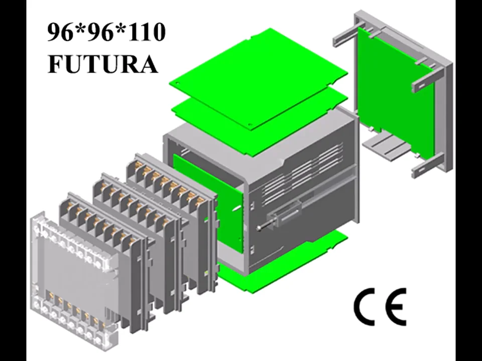 Din Panel Case-fic-96-04 Outdoor Waterproof Electrical Enclosure ...