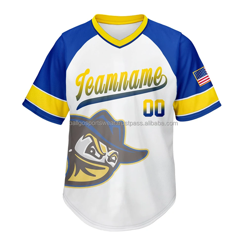 Custom Softball Jerseys - Sublimation with Personalized Logo