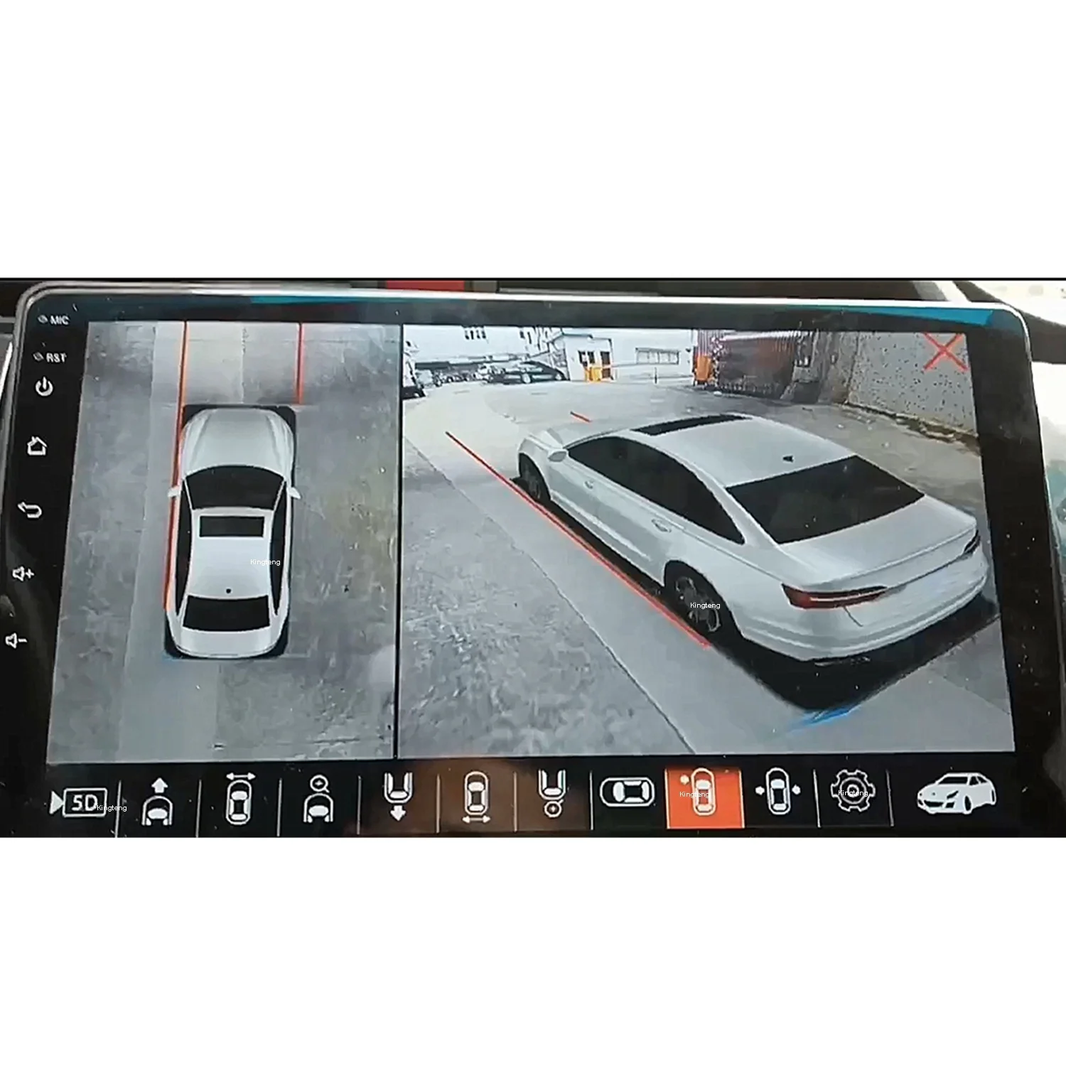 360-degree Panoramic View Car Camera for Toyota Land Cruiser