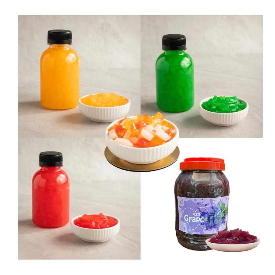 Taiwan Cube Nata De Coco Coconut Konjac Jellies Jelly Bubble Tea ...