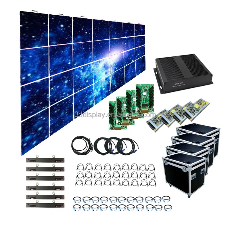 6m X 3m Led Display Complete System P2.6 P2.9 P3 P3.91 P4 P4.81 Led ...