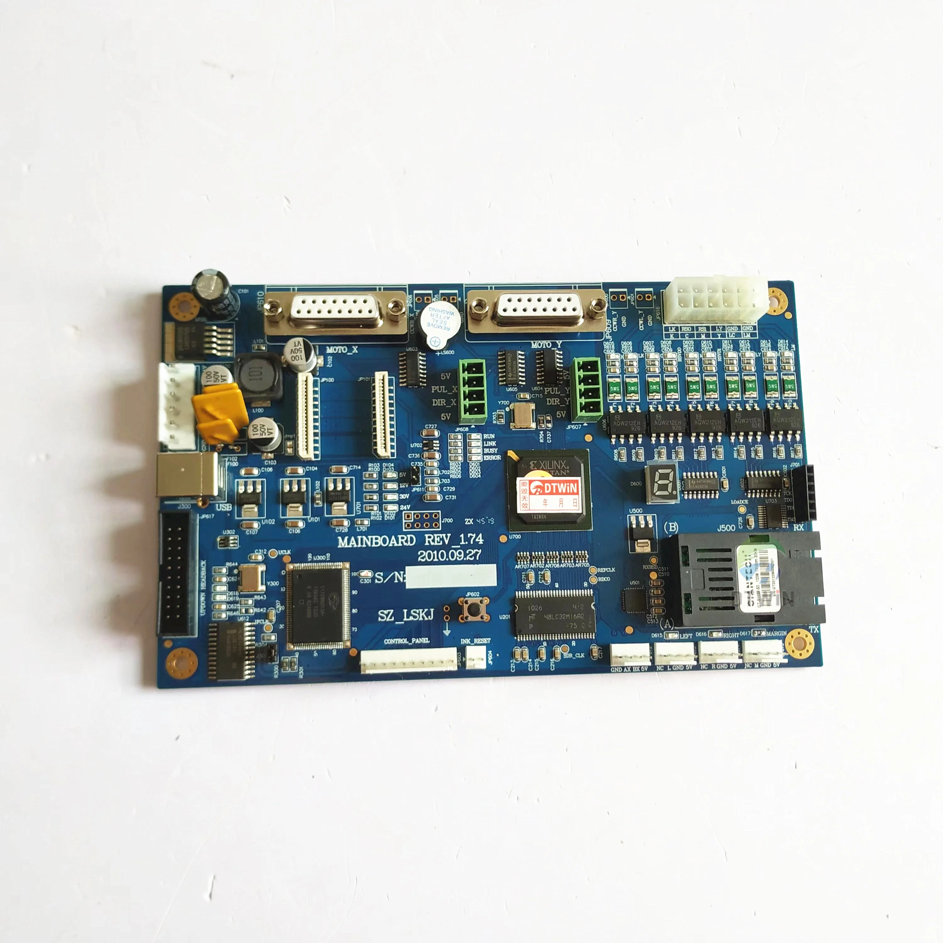 Dx5 Printhead Main Board Rev_1.74 For Digital Mainboard 1.74 Mother Main Board Motor Driver ...