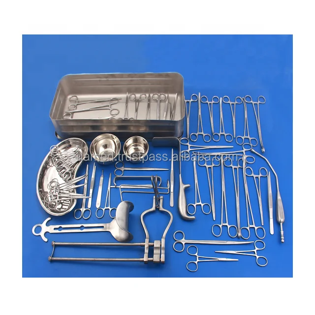 Cesarean Surgical Instrument Set Of Cesarean Section Set Gynecology ...