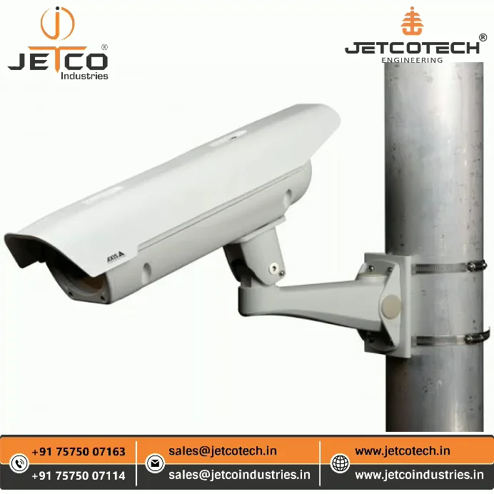Factory Direct Supply Steel Traffic Monitoring Road Cctv Camera Pole ...