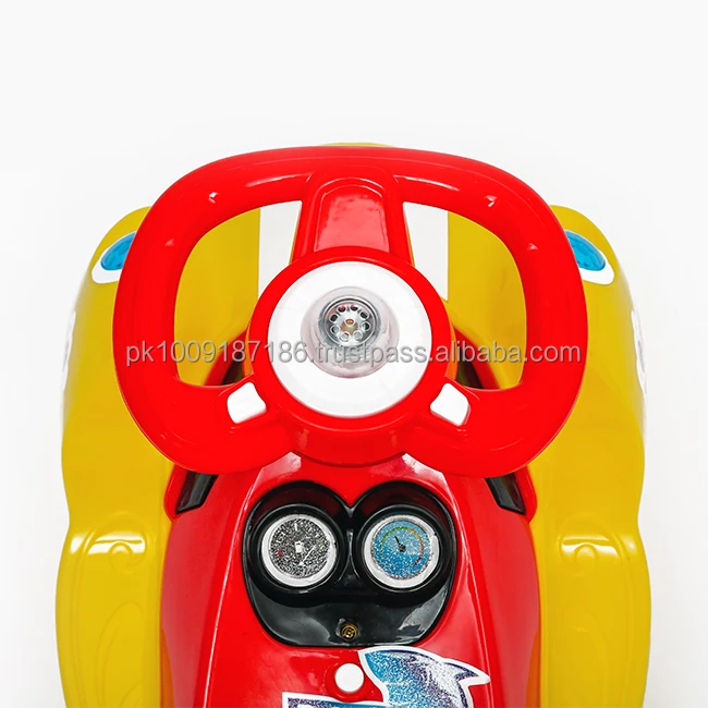 Lovely Dolphin Design Children Sliding Car Four-wheel Baby Balance Car ...