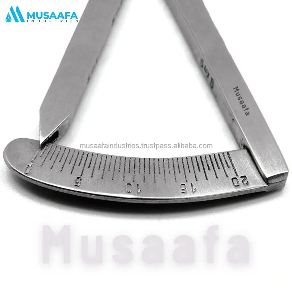 Surgical Ophthalmic Castroviejo Caliper 0 To 20mm Dull Polished ...