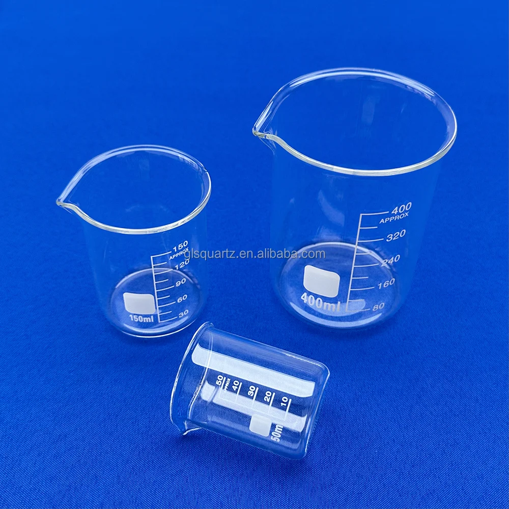 Laboratory Glassware 50ml 250ml 500ml 1000ml Measuring Cylindrical ...