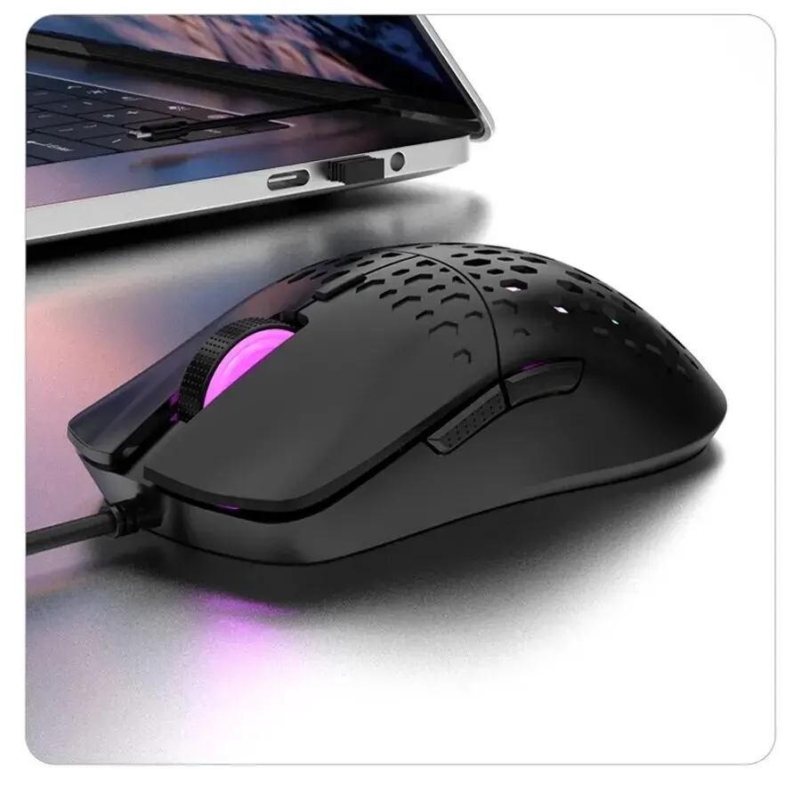 Raiku G701 Wired 6 Keys Mouse Colorful Lighting Gaming And Office For ...