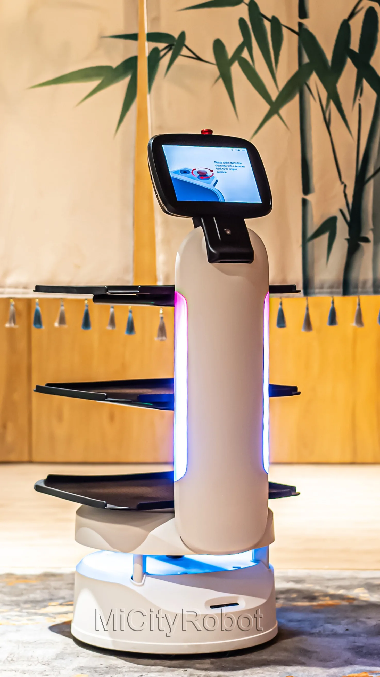 2023 Micity Factory Direct Sales Smart Restaurant Smart Delivery ...