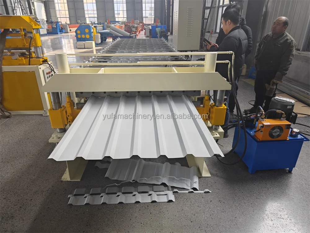 Metal Roof Pbr And Pbu Panel Ag Panel Double Layer Roll Forming Machine - Buy Pbr Double Layer ...