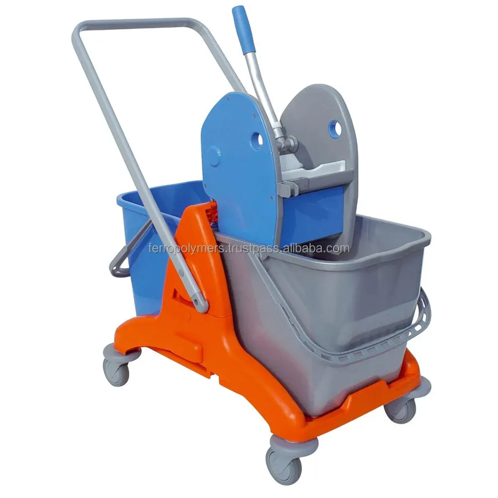 High Quality Bucket Set Floor Cleaner Flat Mop With Buckets For Online ...