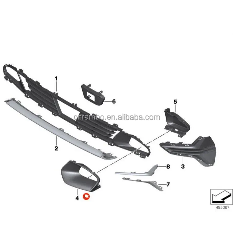 BMW 3 Series G20 G28 Front Bumper Covers - Durable & Stylish