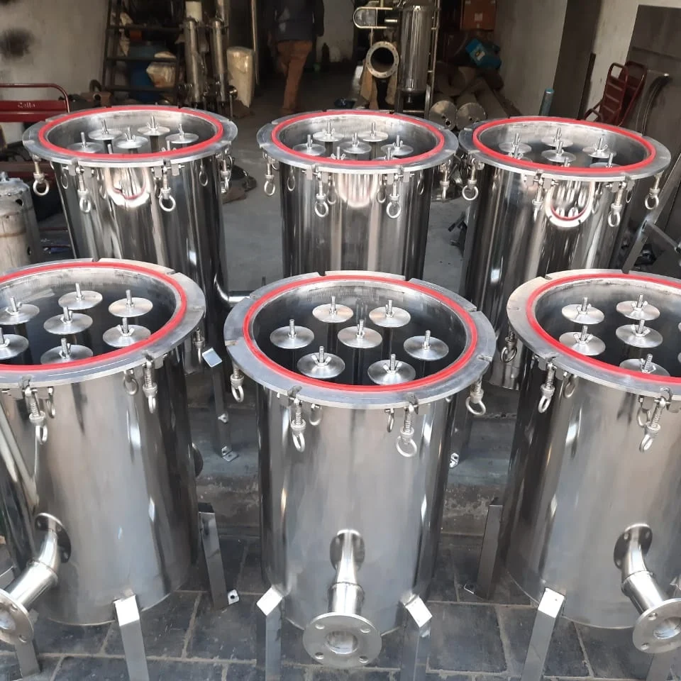 Stainless Steel Ss Multi Cartridge Water Filter Housing | Factory ...