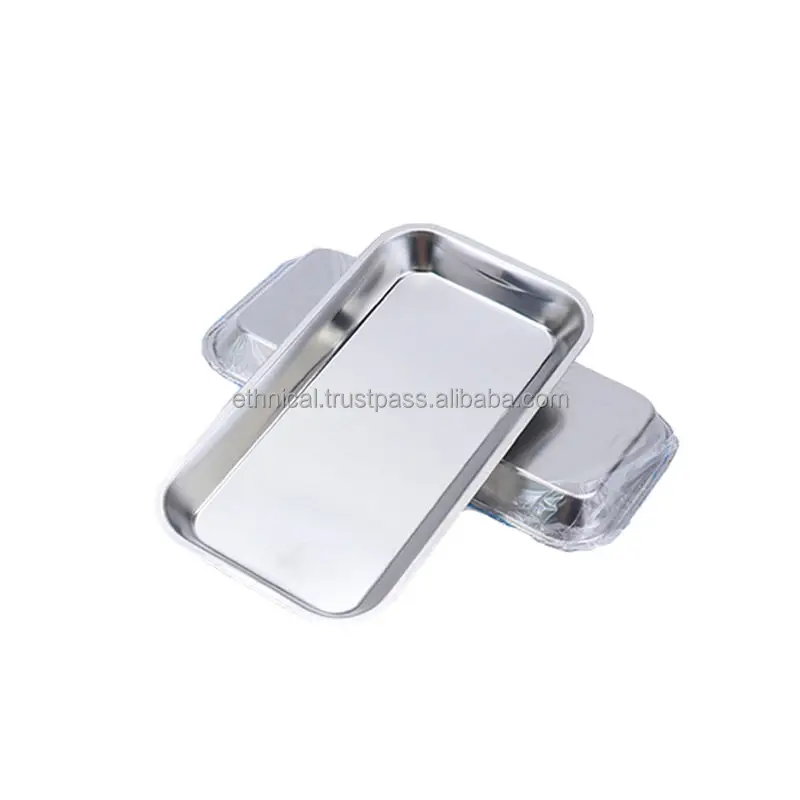 Hospital Medical 304 Stainless Steel Tray - Surgical Instrument Tray