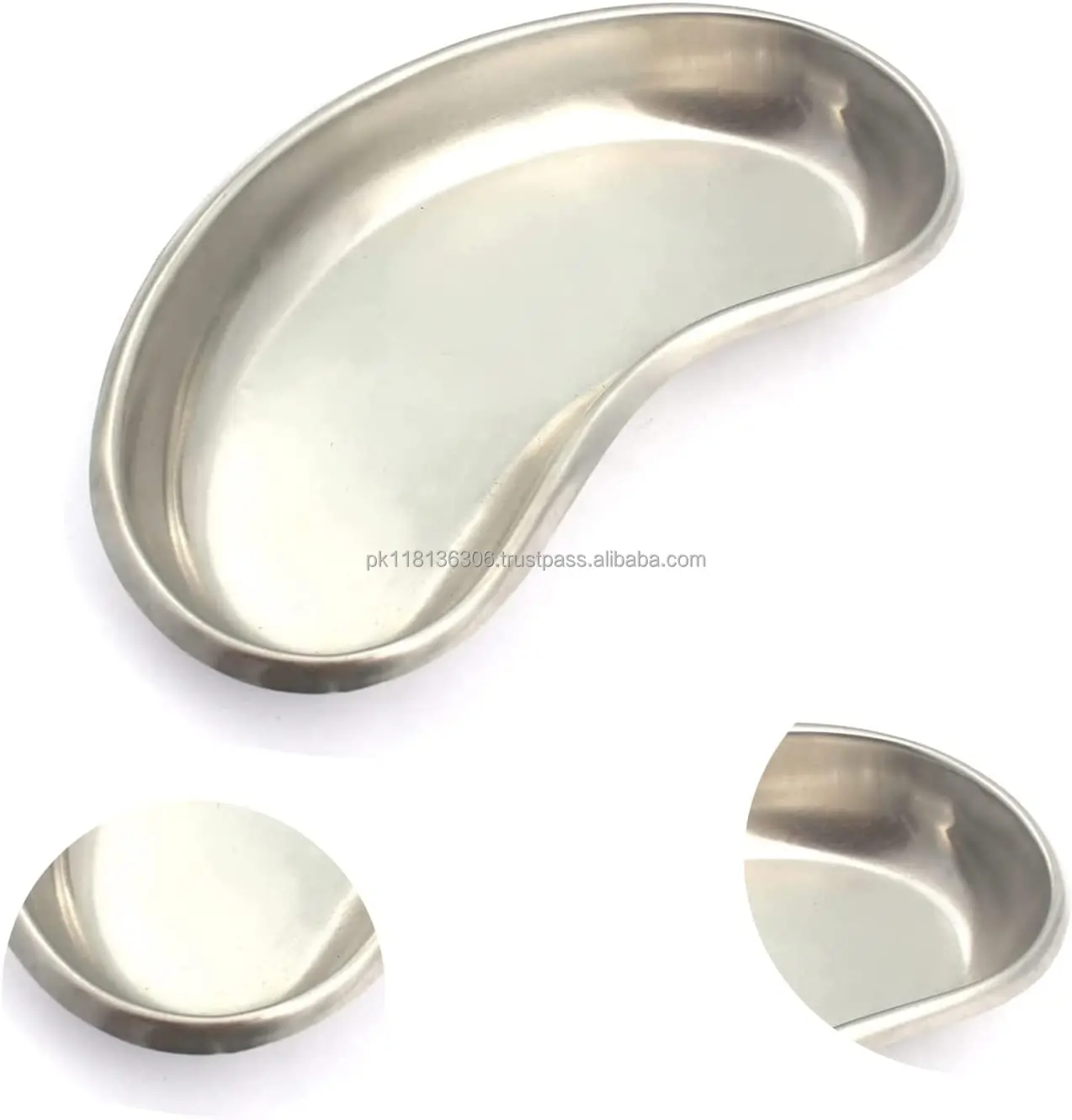 Kidney Tray Instruments Bowl Cutlery Storage Stainless Steel 20cm