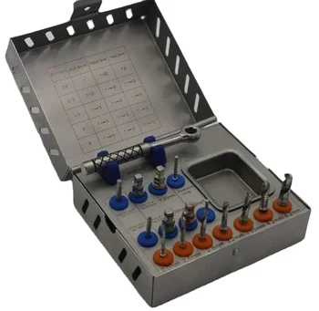 High Quality Surgical Drills Kit Dental Implant Basic Tools Ratchet Hex ...