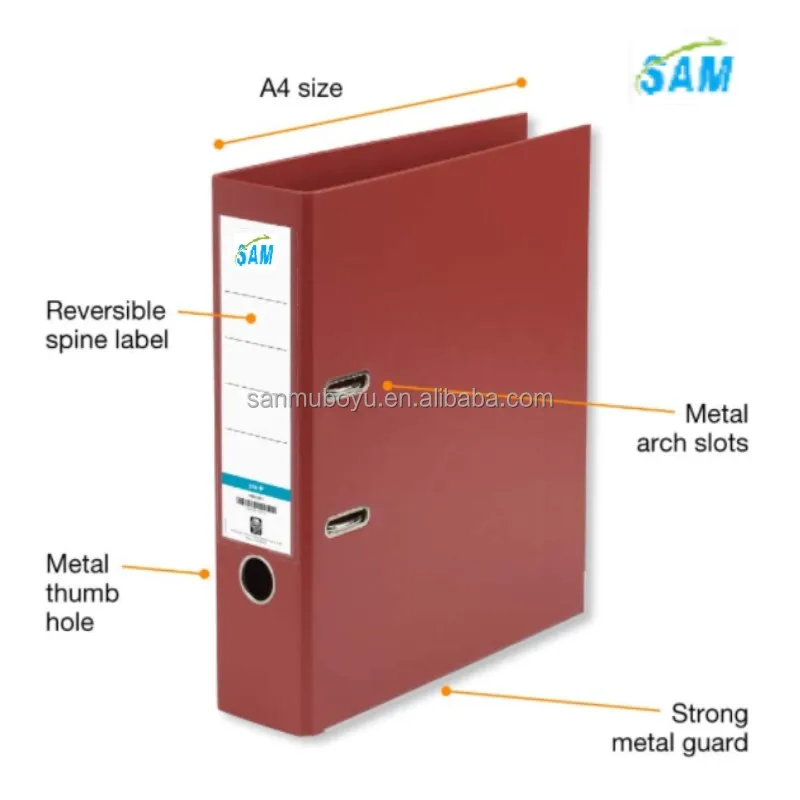 Durable A4 Lever Arch File - Eco-Friendly & Customizable