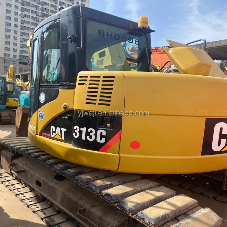 Crawler Excavator Used Caterpillar Cat313c / Second-hand Japan Engine ...