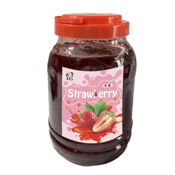 Taiwan Strawberry Fruit Flavored Pulp Puree Jam - Buy Strawberry Pulp ...