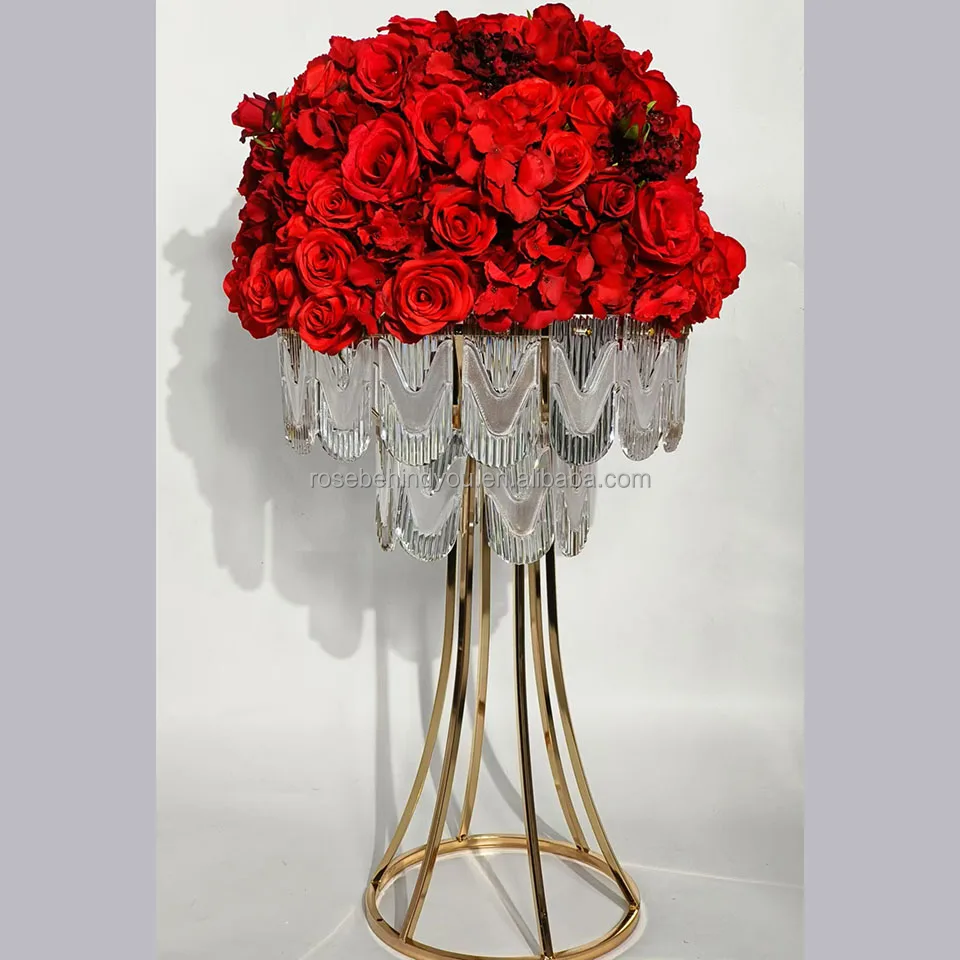Luxury Wedding Table Centerpiece Pot Stand for Indoor Flowers and ...