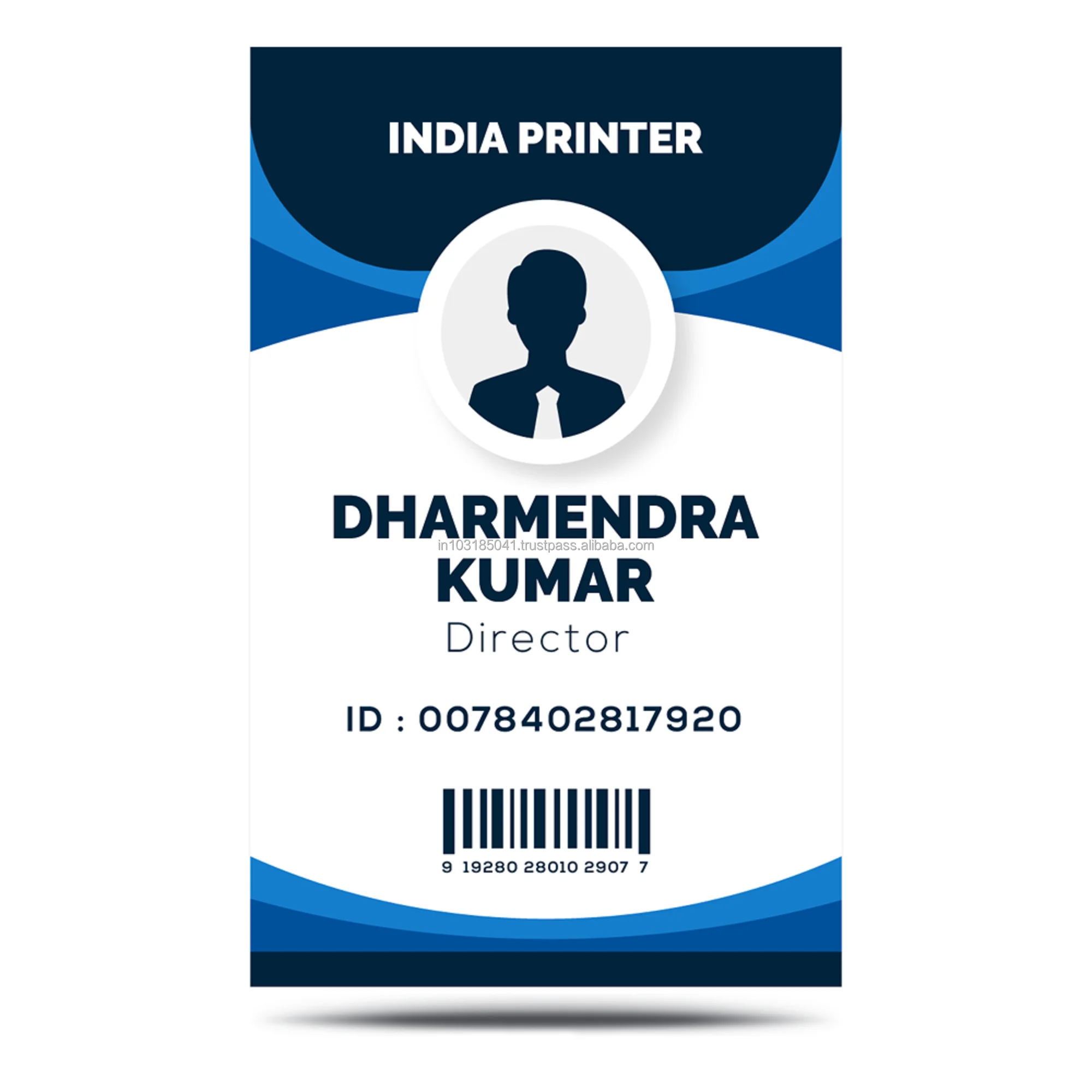 Custom Printed Paper Id Cards Printing Service In Cheap Price For ...