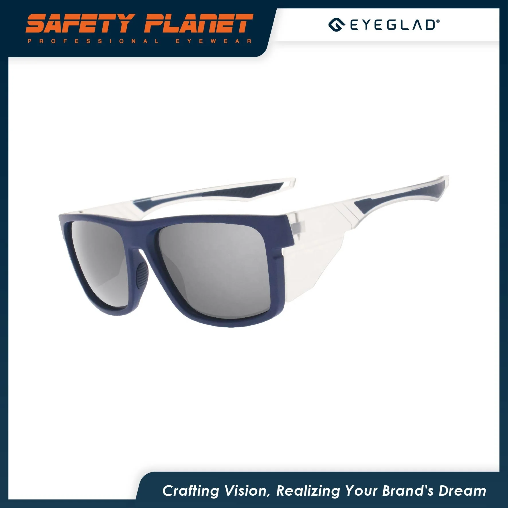 Customized ANSI Z87.1 Certified Safety Glasses for Optical Protection