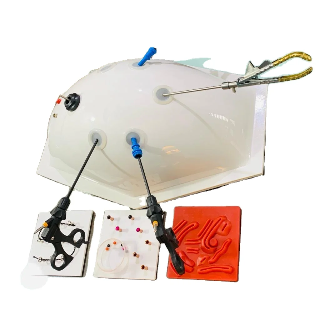 Laparoscopic Endotrainer Complete Set With Hd Movable Camera Light ...