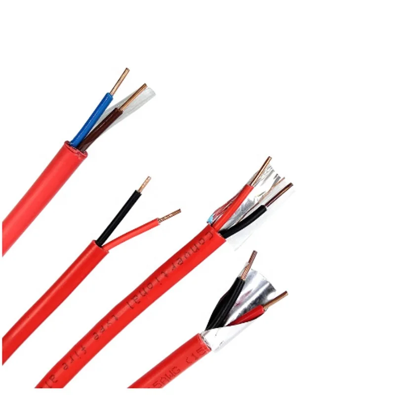 2c*1.5mm Fire Alarm Cable 16awg 18awg Shield Fire Alarm Cable 2 Cores ...