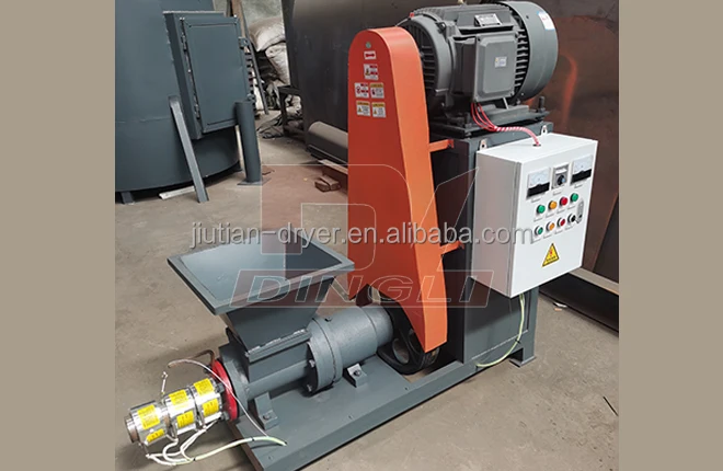 China Biomass Agricultural Waste Extruder Briquette Making Machine ...