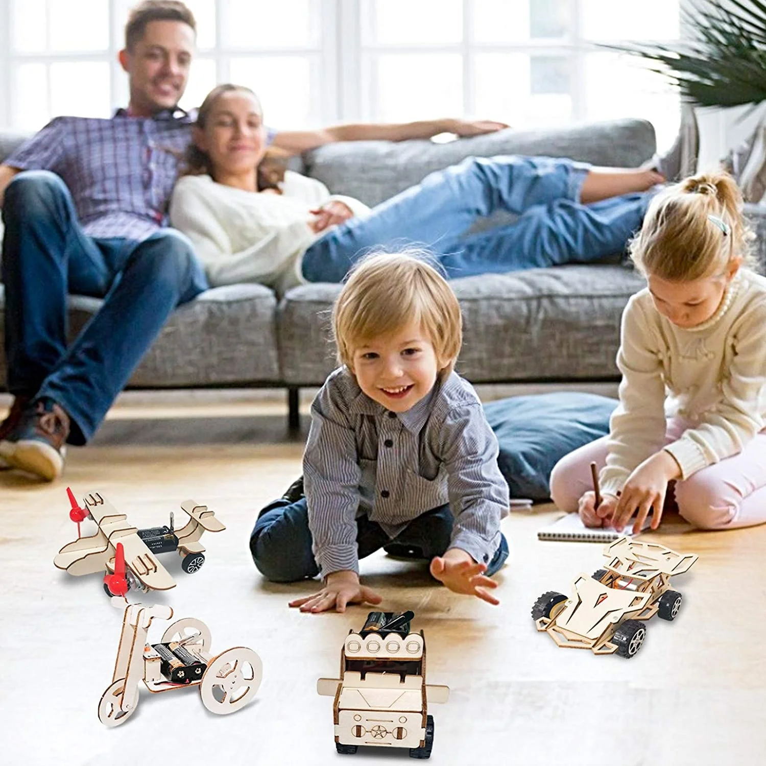 Customized Science Fun Wooden Student Kits - DIY STEAM