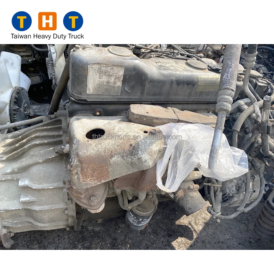 Used MITSUBISHI Diesel Engine 4D34 3907CC for FUSO Trucks