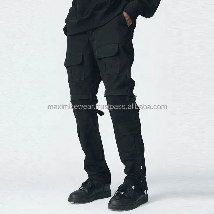 Custom Logo Cargo Pants - Durable & Stylish Streetwear