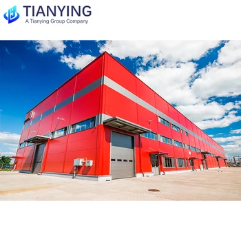 Industrial Factory Precast Warehouse Steel Structure Building Workshop ...