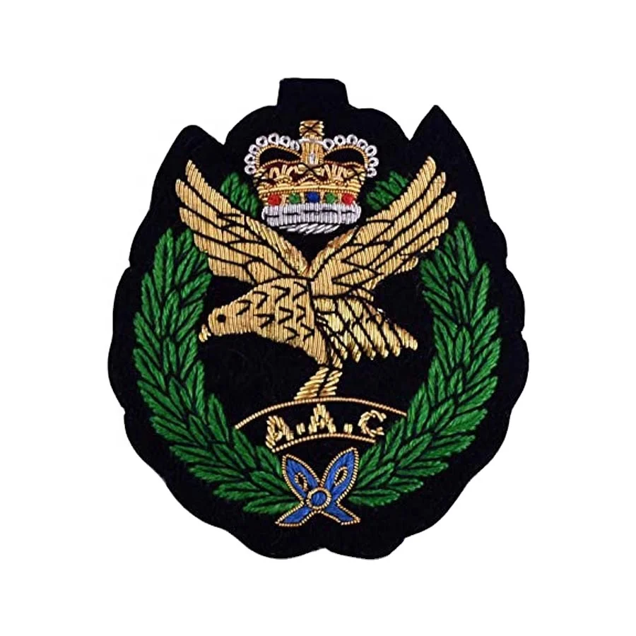 High Quality Custom Badges,Badges For Men,Bullion Thread Coat Badges ...