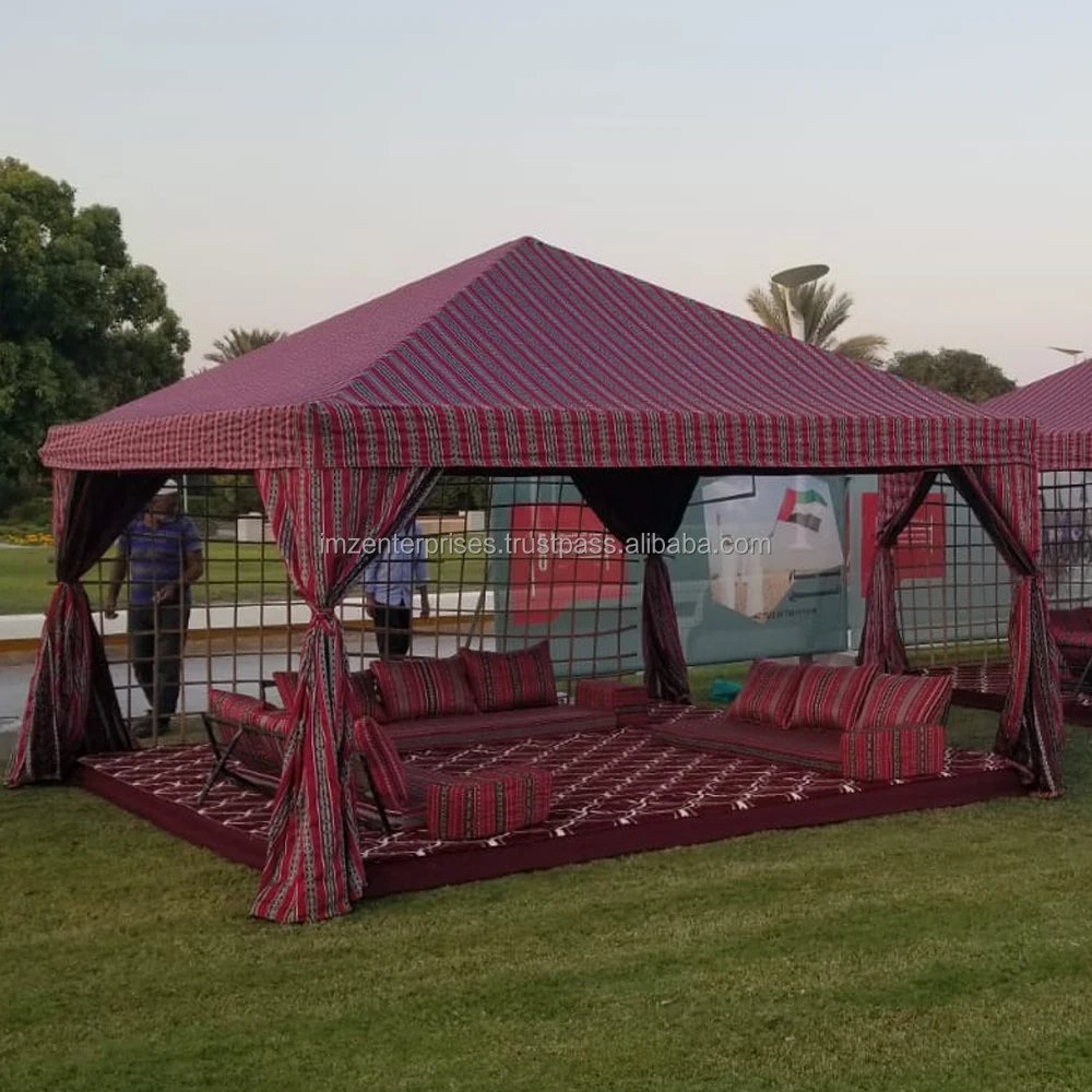 Majlis Tent Arabic Style Canvas Outdoor Custom Made High Quality Deluxe ...