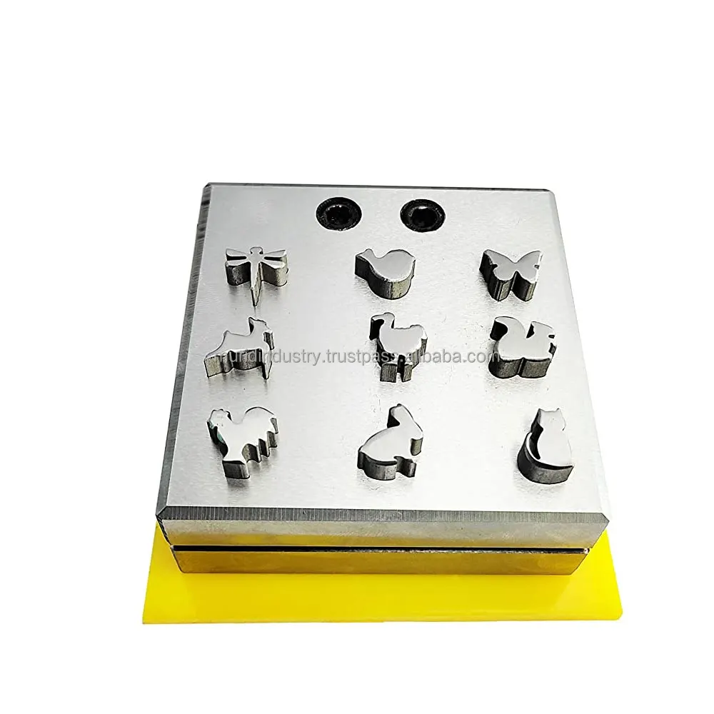 Disc Cutter Assorted Shapes Punch Tool Stamping Blanks Silver Metal ...