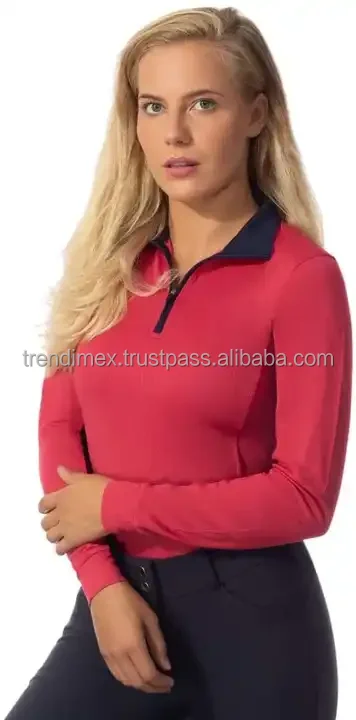 Shirt Horse Riding Equestrian Riding Shirt Baselayer Horse Riding Tops ...